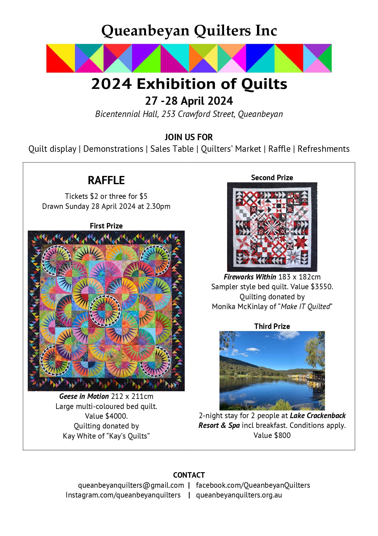 Raffle 2024 – Queanbeyan Quilters Inc
